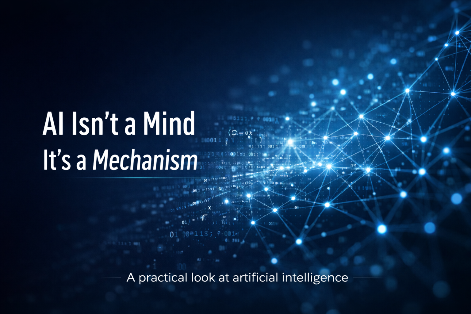 AI Isn’t Magic